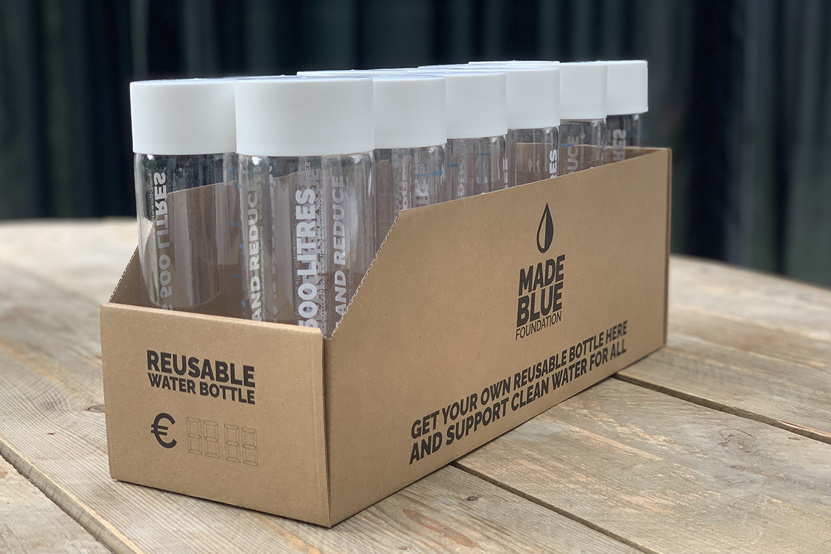 The Bottle Made Blue, the alternative to packaged water