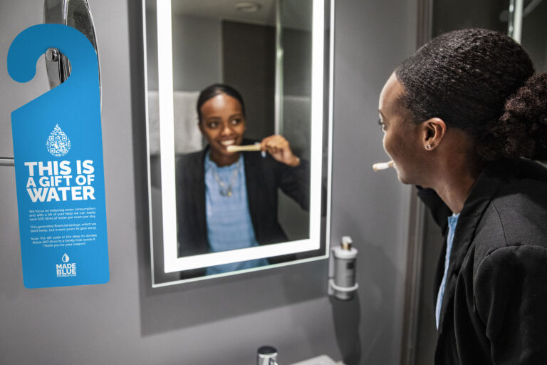 Save and serve water in your hotel