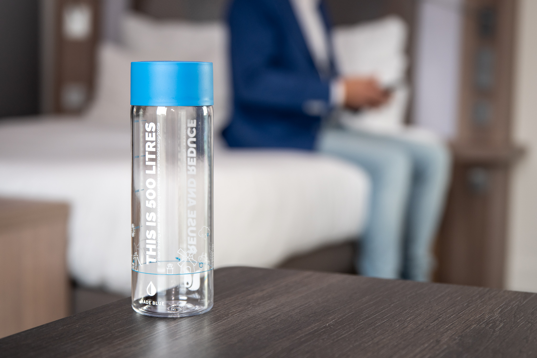 The Bottle Made Blue, the alternative to packaged water