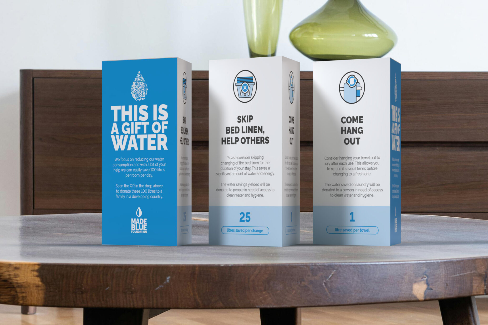 Save and serve water in your hotel